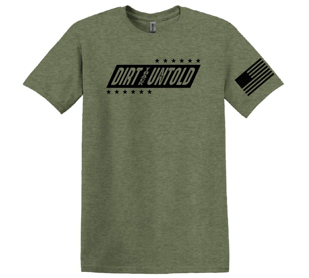 DTU Stars and Stripes Tee | dirttrackuntold
