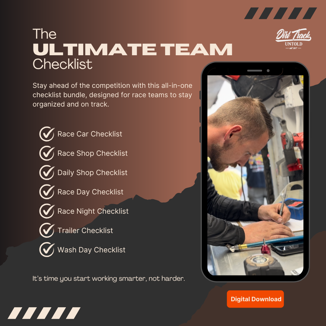 The Ultimate Team Checklist Bundle | dirttrackuntold